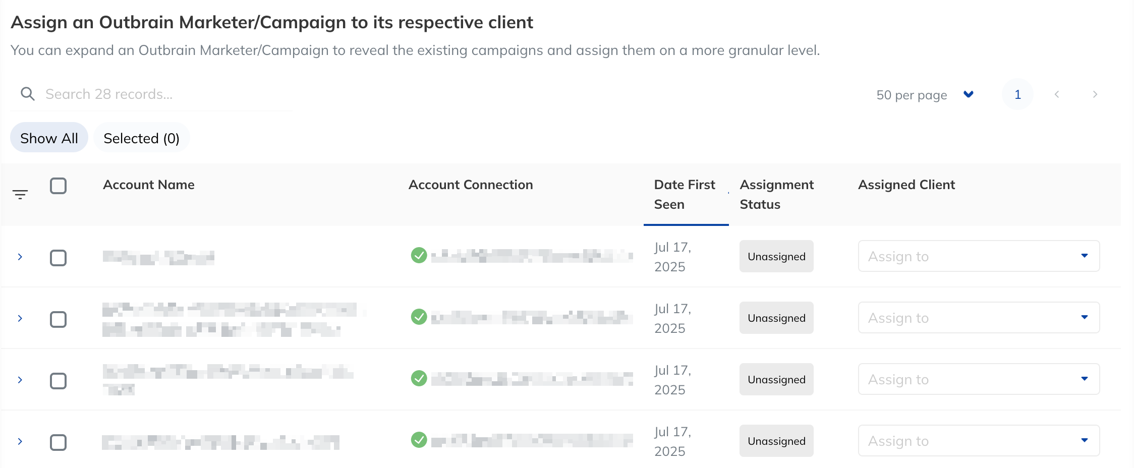 Outbrain - Support Guide – TapClicks