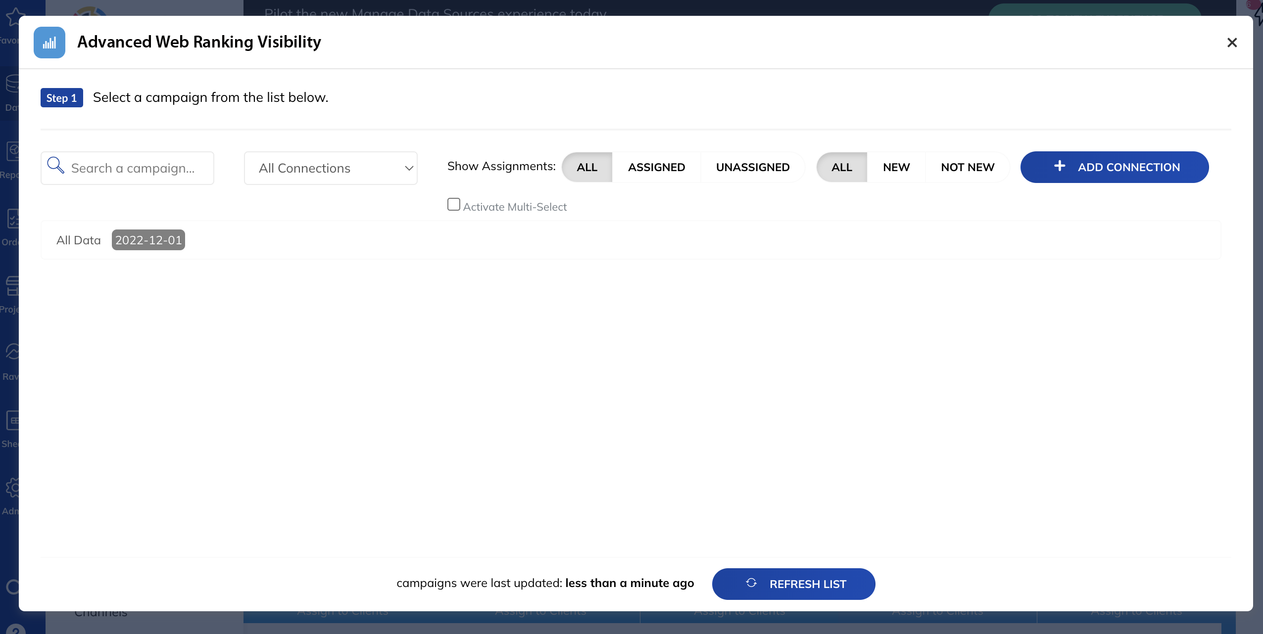 Advanced Web Ranking Visibility - Support Guide – TapClicks