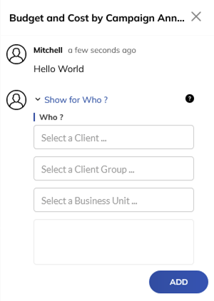 How to Annotate a Widget – TapClicks