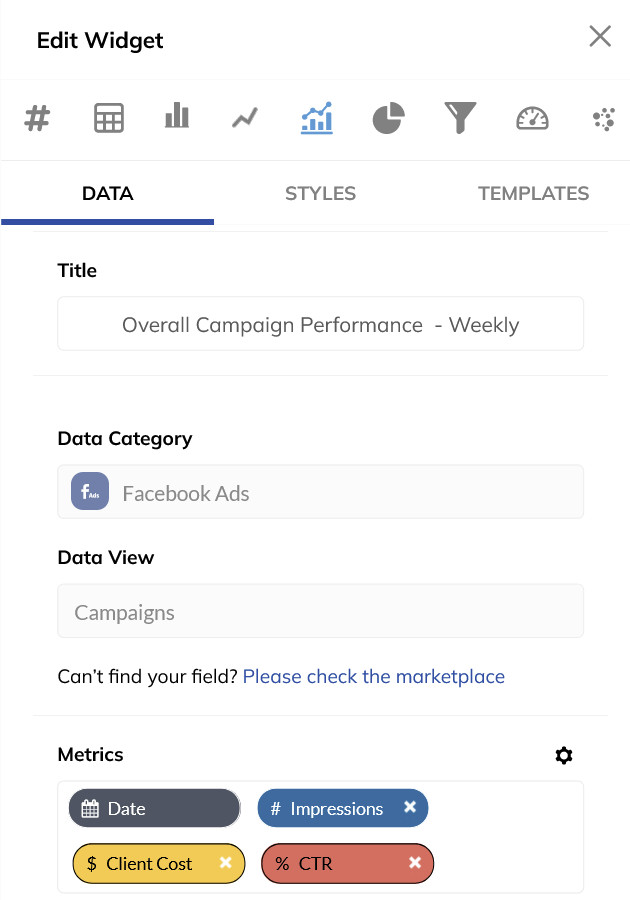 How to Customize Widget Styles in Dashboards – TapClicks