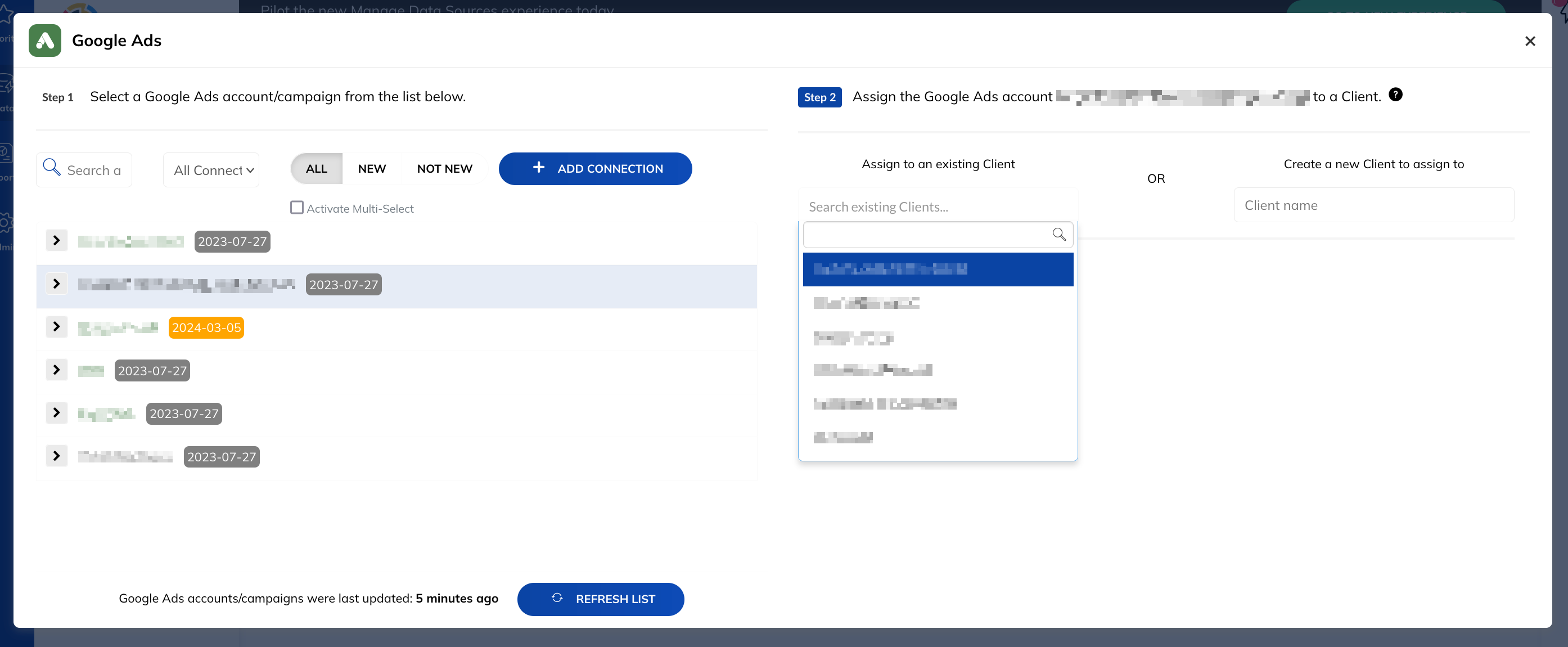 Google Ads Push Connector - Support Guide – TapClicks