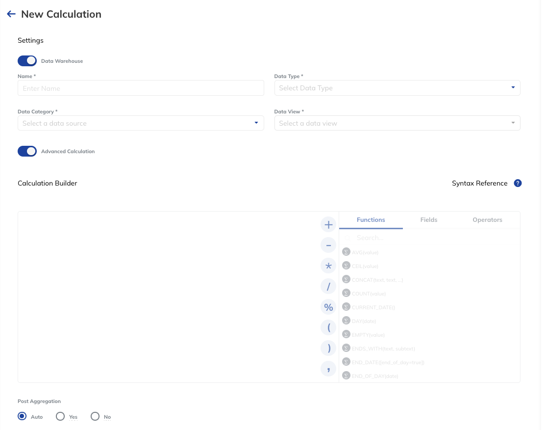 Using Advanced Calculations for On Demand Connectors – TapClicks