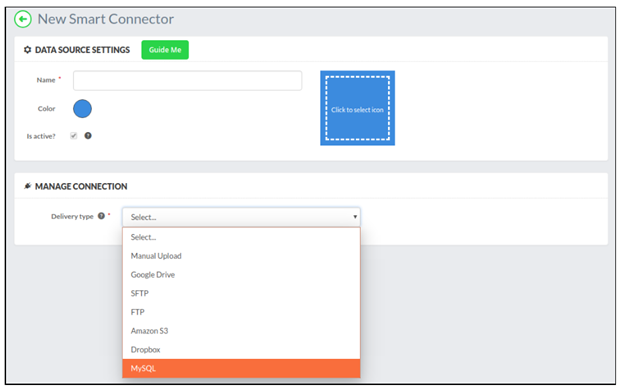 Smart Connector - Delivery Types overview – TapClicks