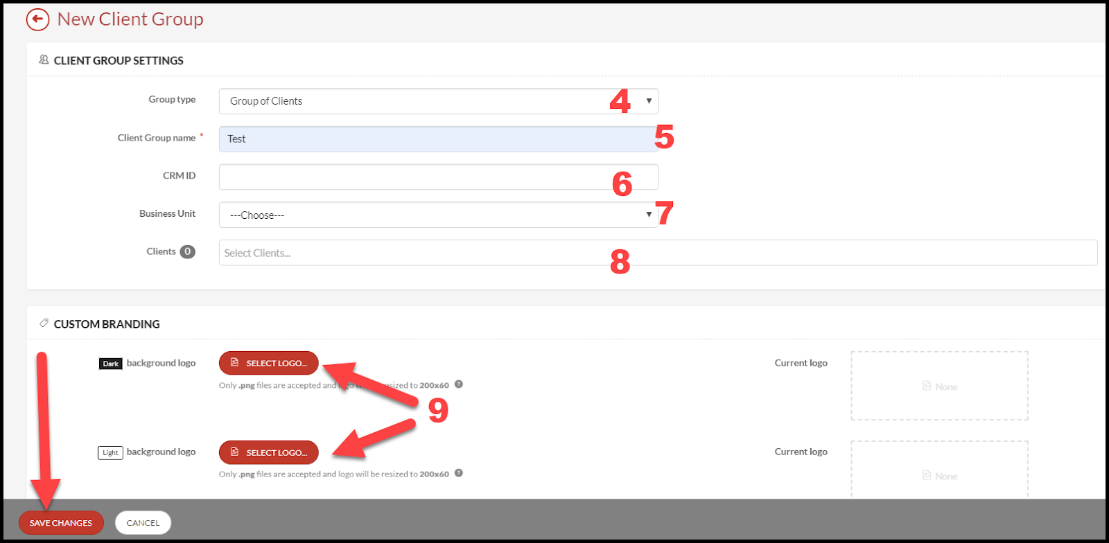 How to Create and Edit Client Groups – TapClicks
