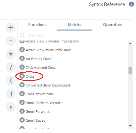 How to Create Calculations – TapClicks