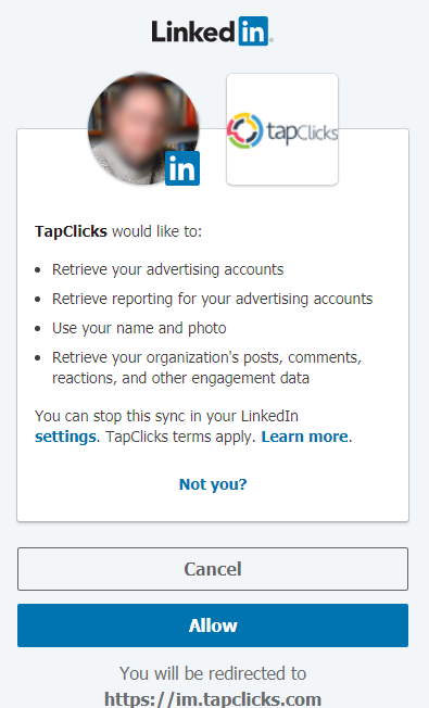 LinkedIn Ads - Support Guide – TapClicks