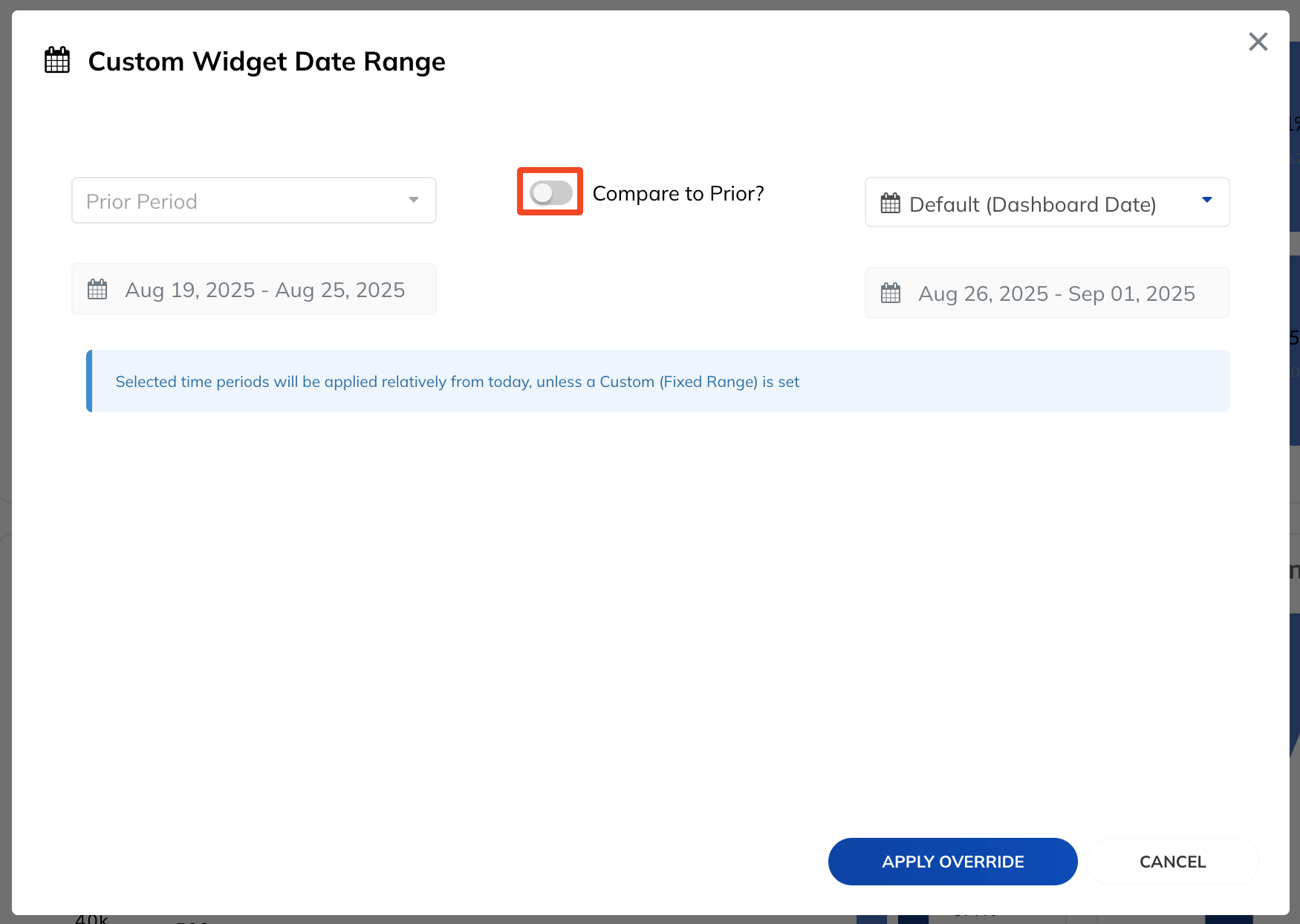 How to use Date Ranges – TapClicks