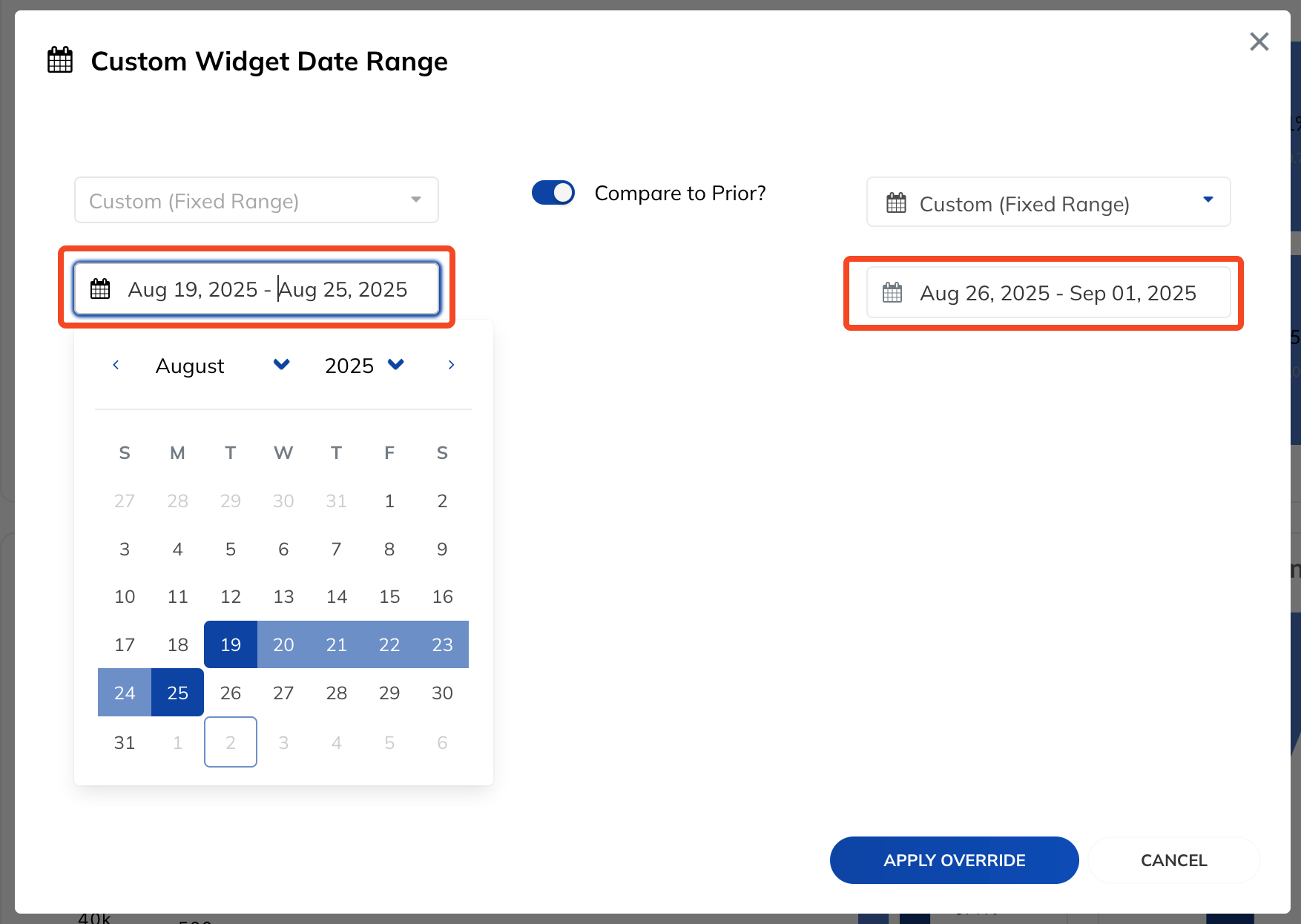 How to use Date Ranges – TapClicks