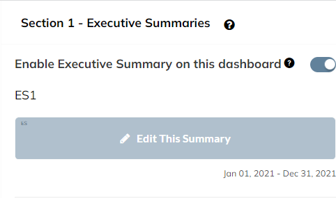 How to Add an Executive Summary to Your Dashboard – TapClicks